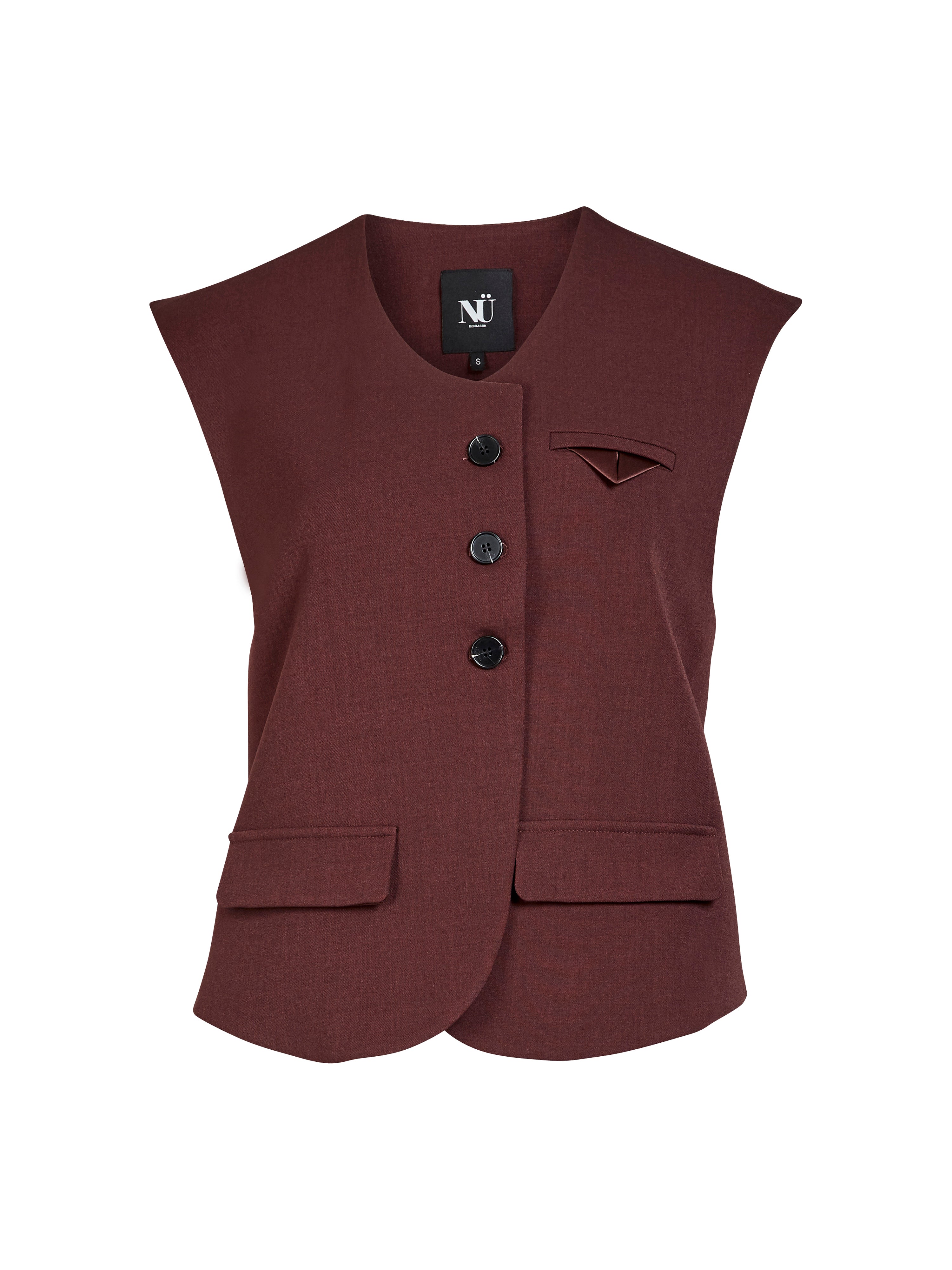 ARIEL vest - Grape – NÜ Denmark - INT.